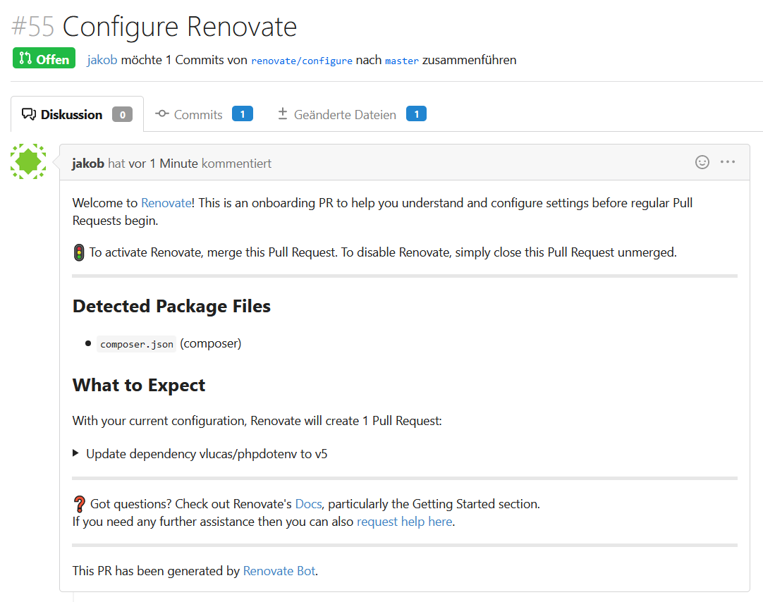 Dependency updates with Renovate – Jakob Breu Dependency updates with Renovate – Jakob Breu